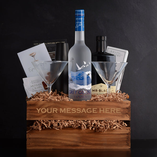 Luxury Grey Goose Vodka Gift Sets | Liquor Gift Baskets | Vodka Bottle ...
