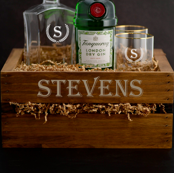 Luxury Gin Gift Set | Personalized Alcohol Gift Baskets Delivered ...